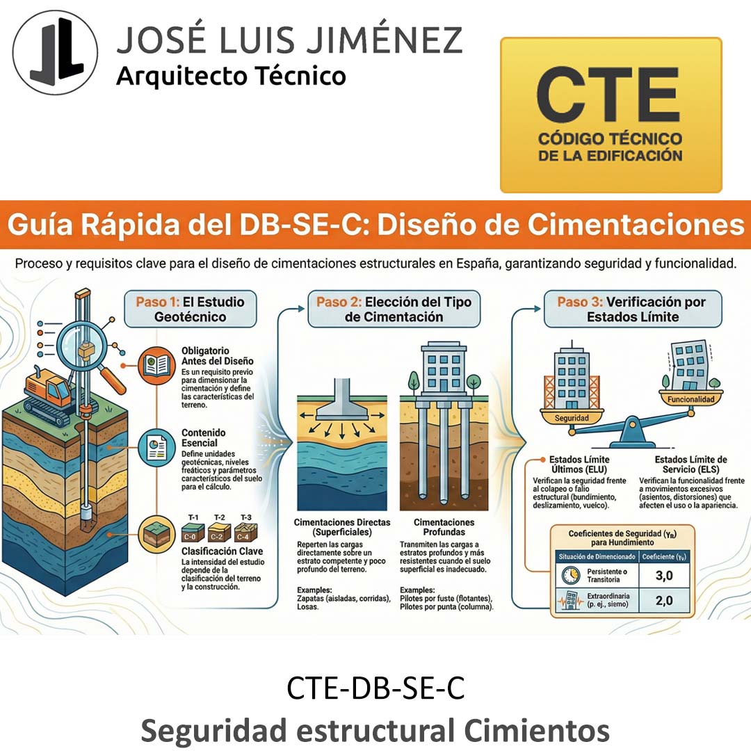 CTE-DB-SE-C – Seguridad estructural Cimientos